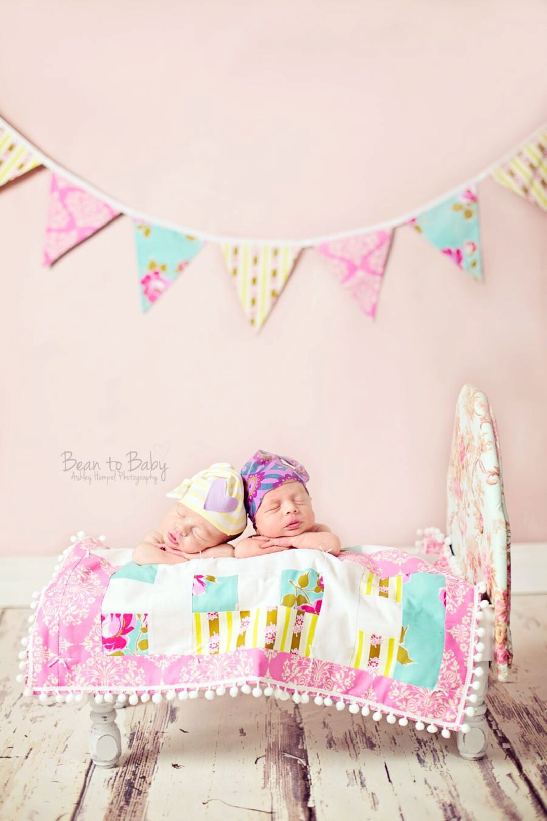 Custom Bunting, 9 Large Fabric Flags Featuring Cotton Fabrics in Your ...