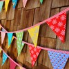 Pastel Vintage Bunting, Flag Banners. Wedding, Birthday, Bedroom Decor ...