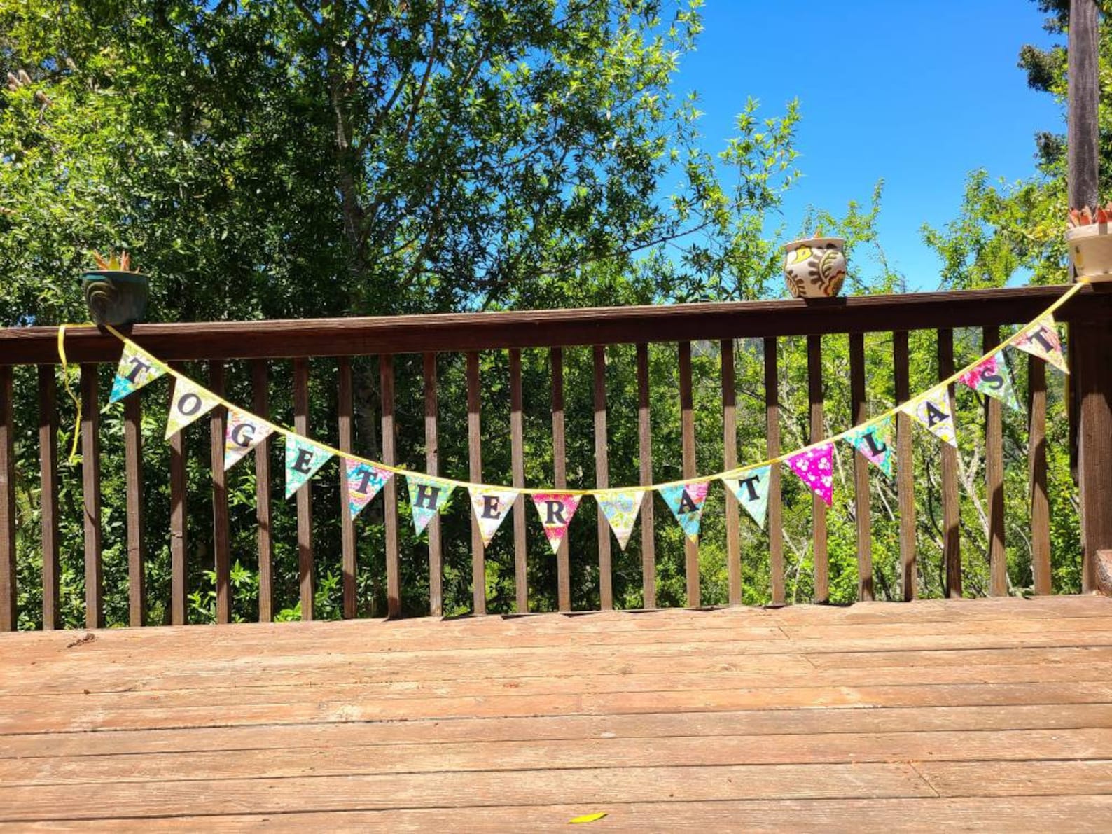CUSTOM Personalized Banner Bunting Includes 16 Flags up to - Etsy