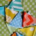 Mini Flags for BOYS, Birthday Decoration, Photo Prop. A Strand of 12 ...