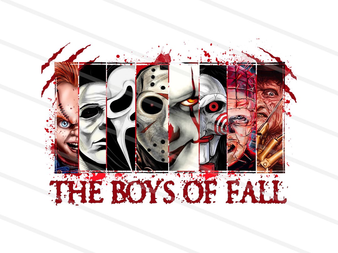 The Boys of Fall, Horror Movie Characters, Spooky, Scary, PNG Image ...