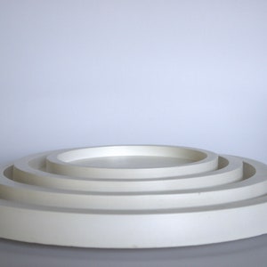 Concrete Medium 7in Lazy Susan Turntable Concrete Lazy Susan for Table ...