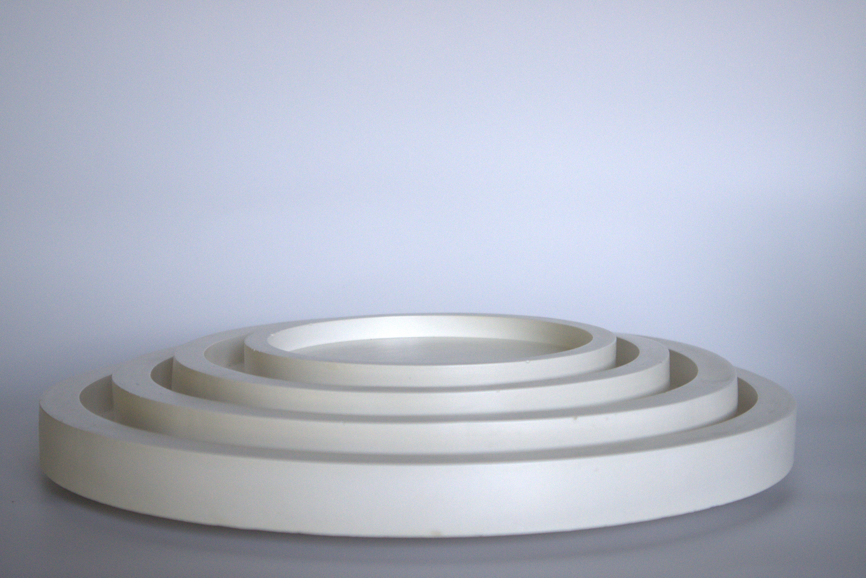 Medium Lazy Susan Turntable Concrete Lazy Susan for Table Kitchen 7in ...