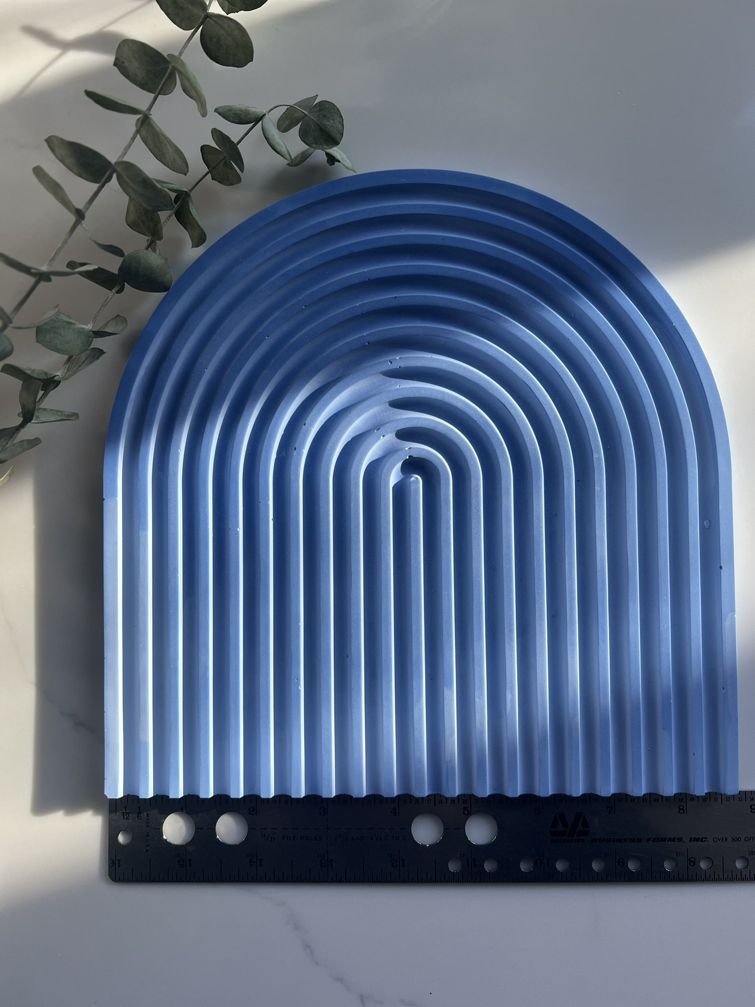 Arch Tray Concrete Tray Jewelry Tray Large Candle Coaster Cement Photo ...