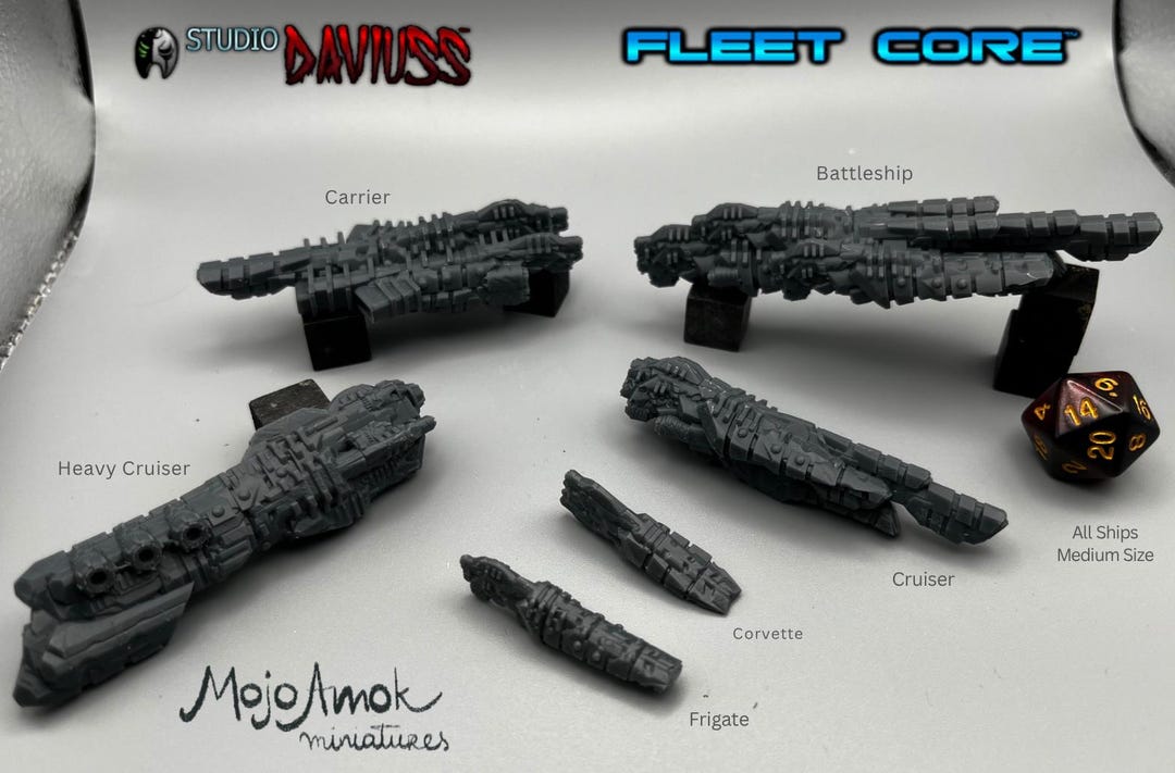 Vodor Sol Core Fleet Starship: Resin Miniature for Naval Gaming - Etsy