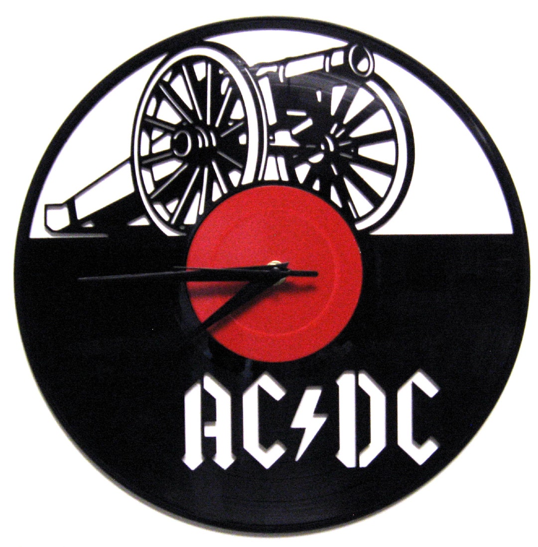 ACDC Fanart Custom Vintage Vinyl Record Clock - Etsy