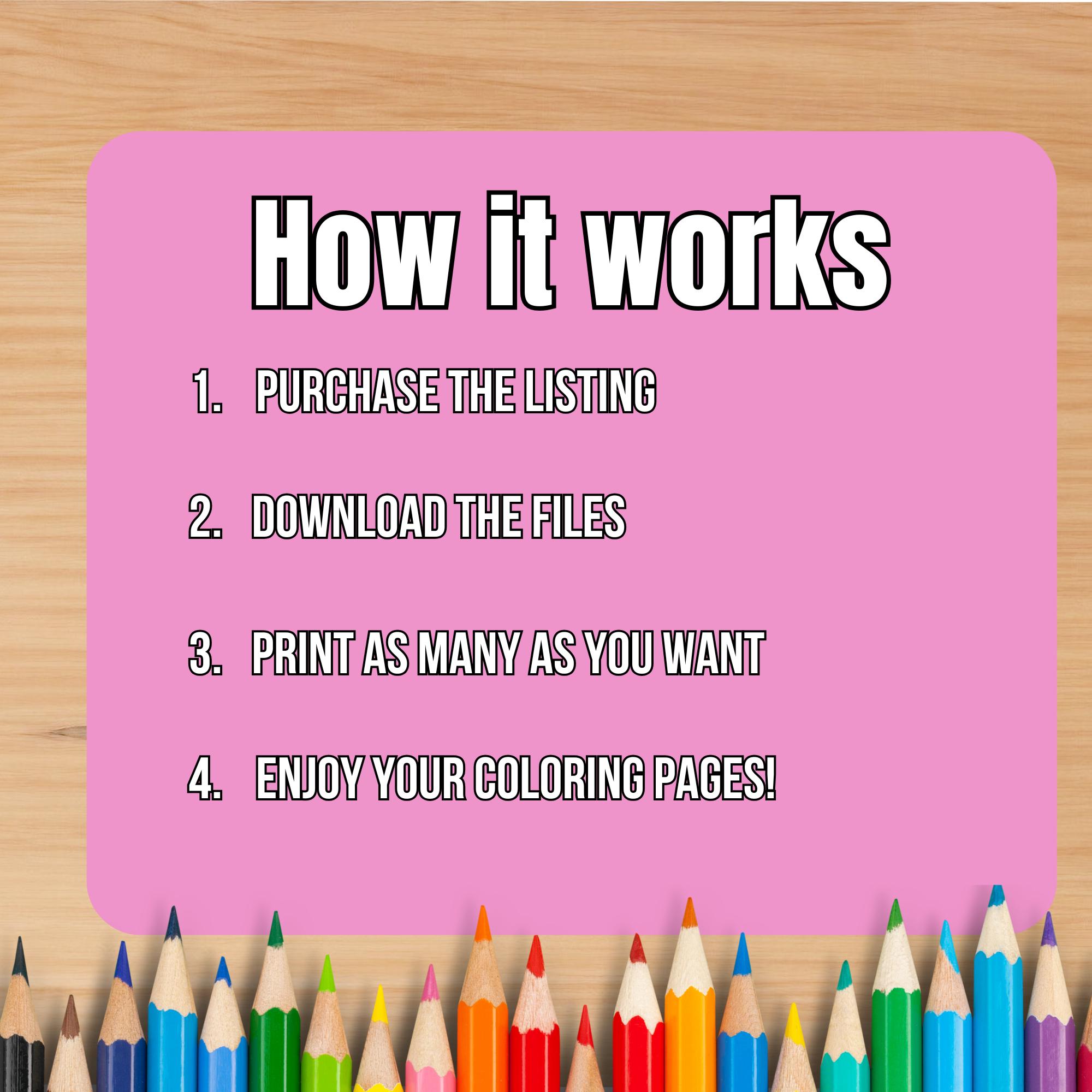 82 Cute Animal Coloring Pages for Kids With Names Adorable Printable ...