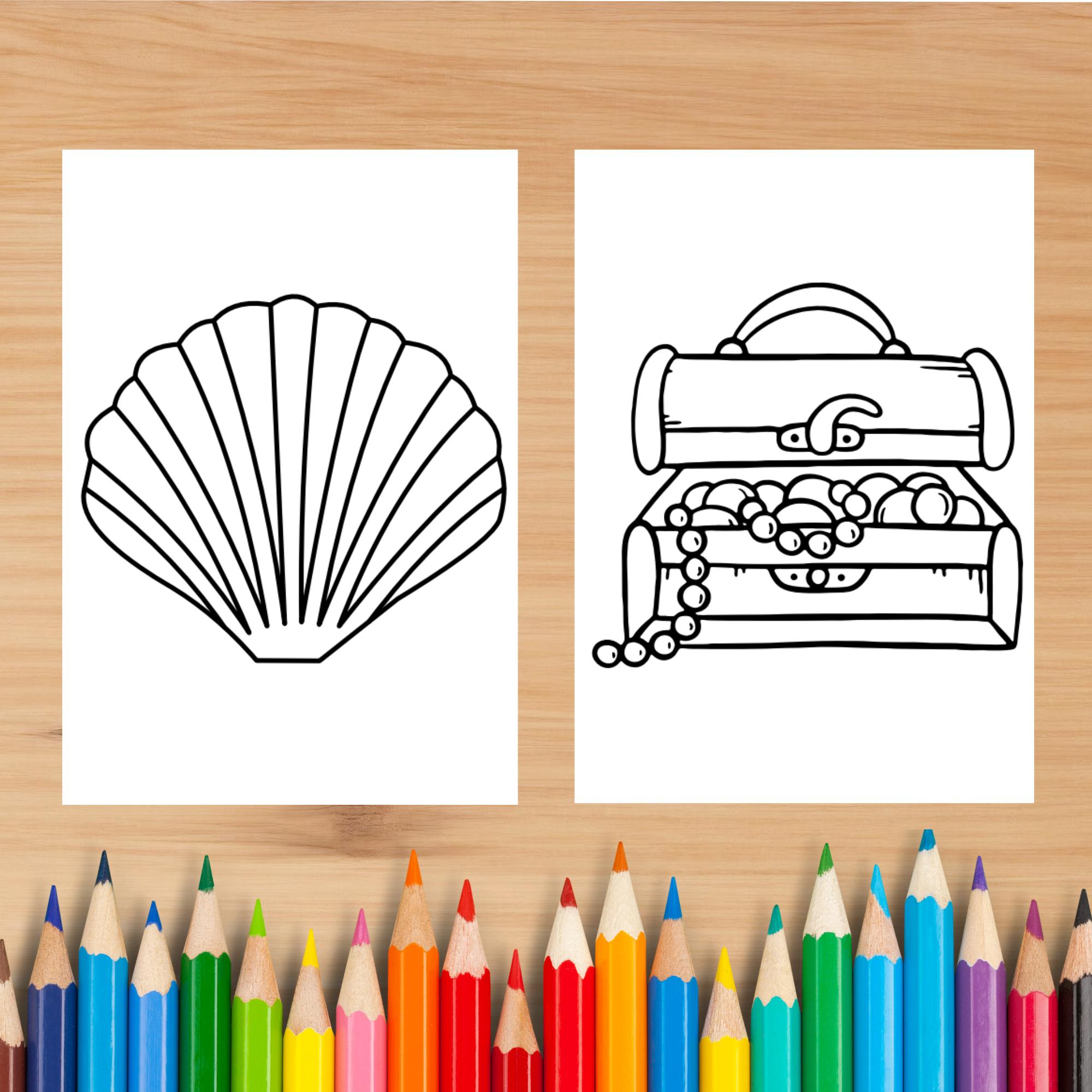 100 Sea Life Coloring Pages for Kids | Fun Printable Underwater Animals ...