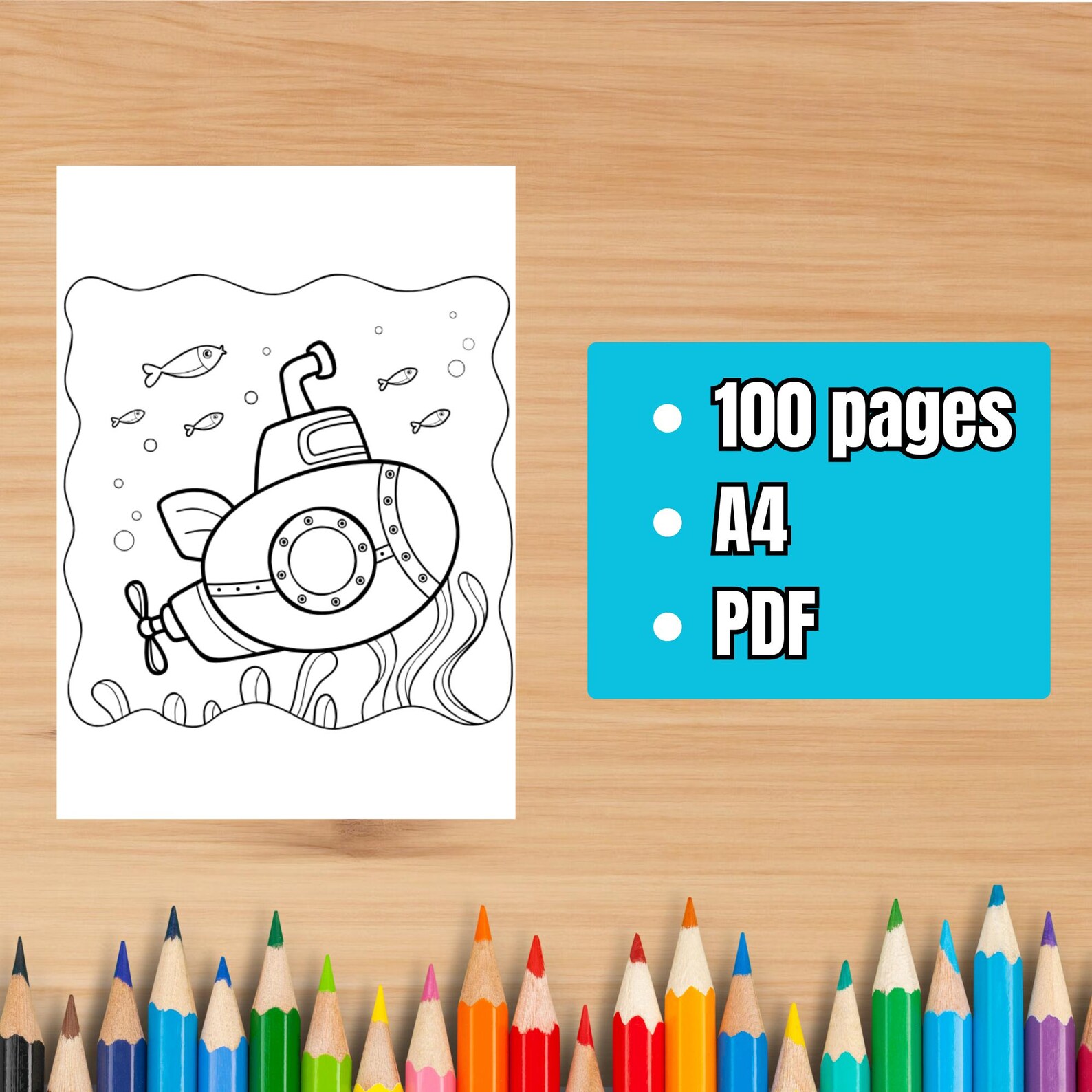 100 Sea Life Coloring Pages for Kids | Fun Printable Underwater Animals ...
