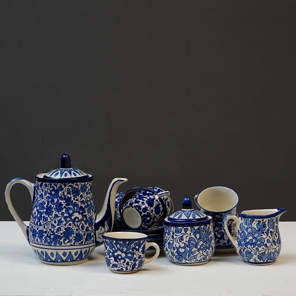 Pottery Tea Set - Etsy