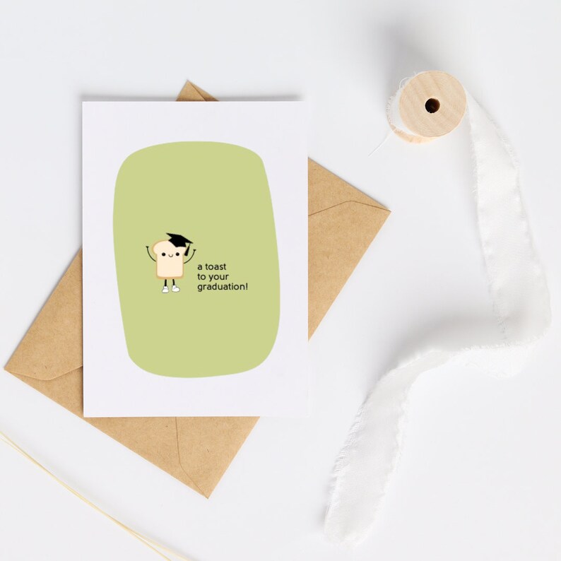 Blank Toast to Your Graduation Card - Etsy