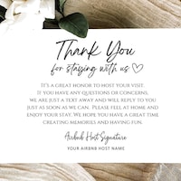 Printable Welcome Basket Card: Airbnb Host Hospitality Gift (PDF & PNG ...