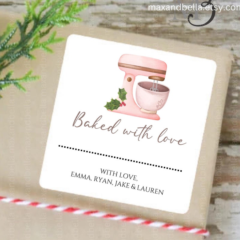 Baking Labels - Etsy