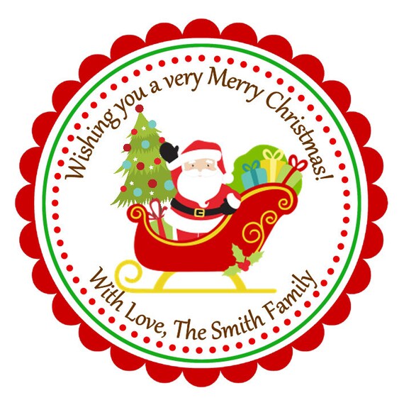 Santa Sticker Designs