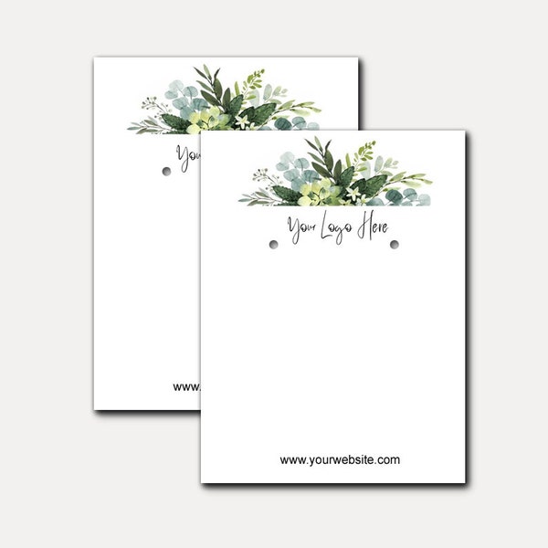 Custom Earring Cards - Etsy