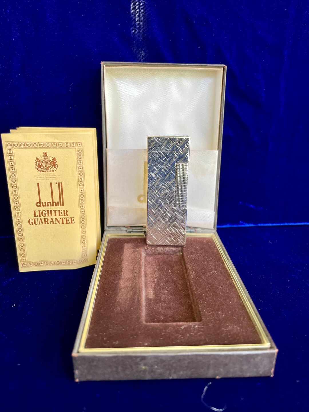 Dunhill Lighter Vintage Rollagas Super Mint Condition Works 1 Year ...