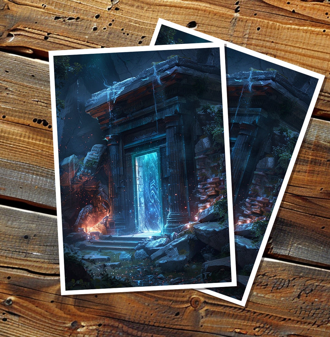 Mana Crypt Hyper Realistic Sleeves Art, Custom Digital Print Sleeves ...