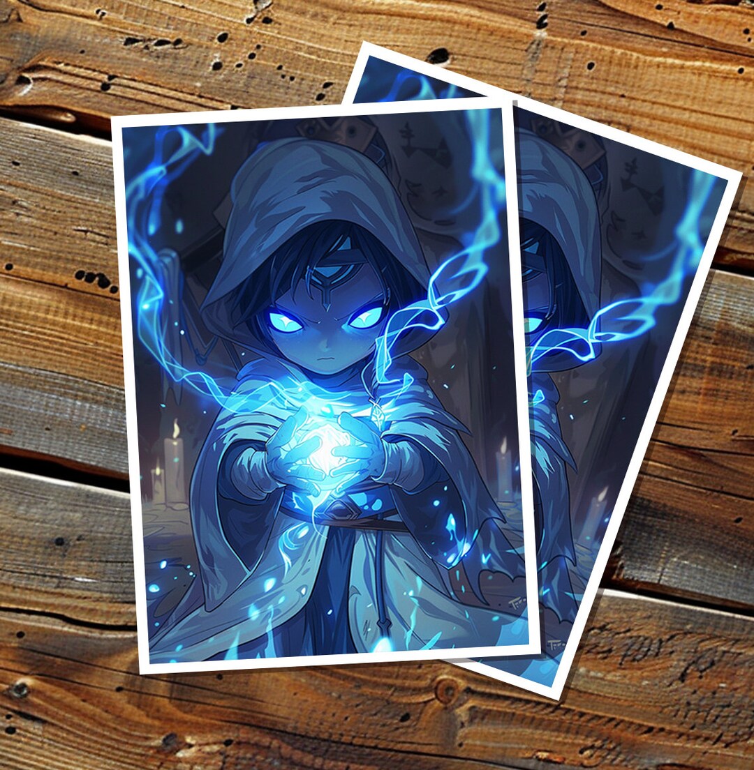 Jace Chibi Style Sleeves Art, Custom Digital Print Sleeves Art ...