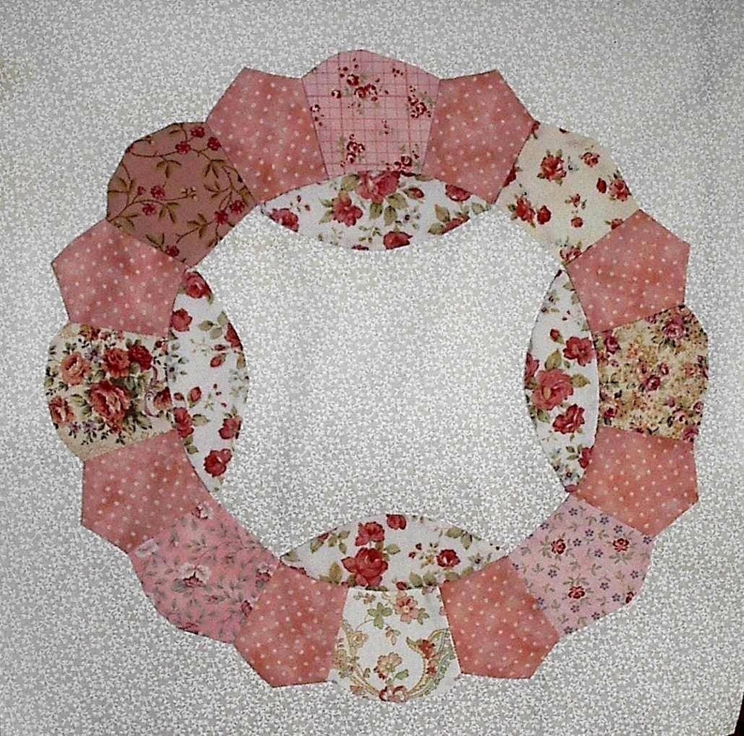 Dresden Flower Garden Quilt Pattern - Etsy