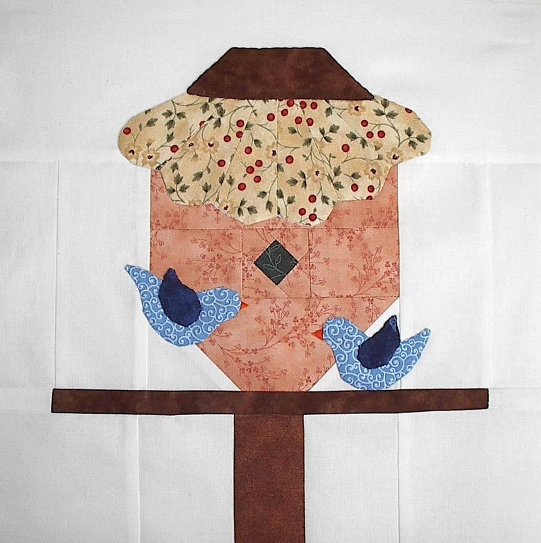 Spring Birdhouse Quilt Block Pattern - Etsy