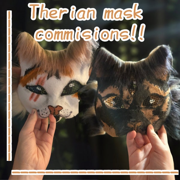 Therian Mask Affordable - Etsy UK
