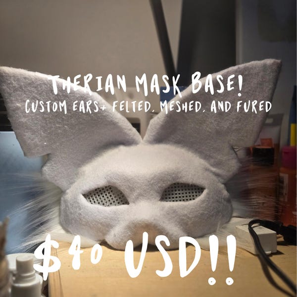 Cat Mask Base - Etsy