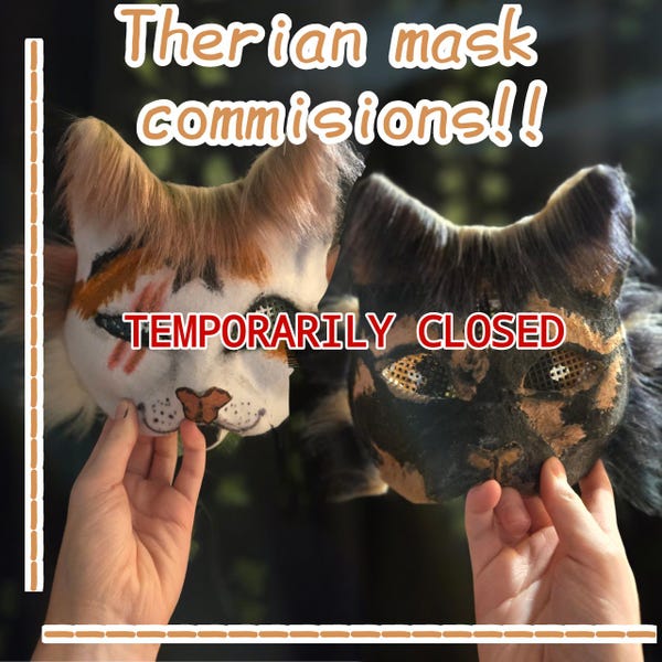 Realistic lynx therian mask - Etsy.de