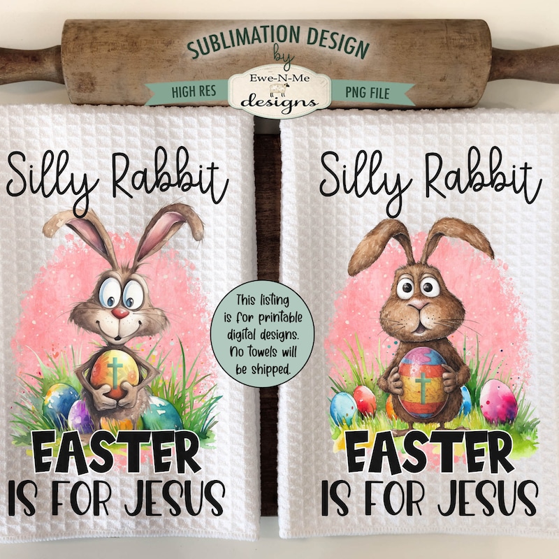 Easter Rabbit Towels - Etsy