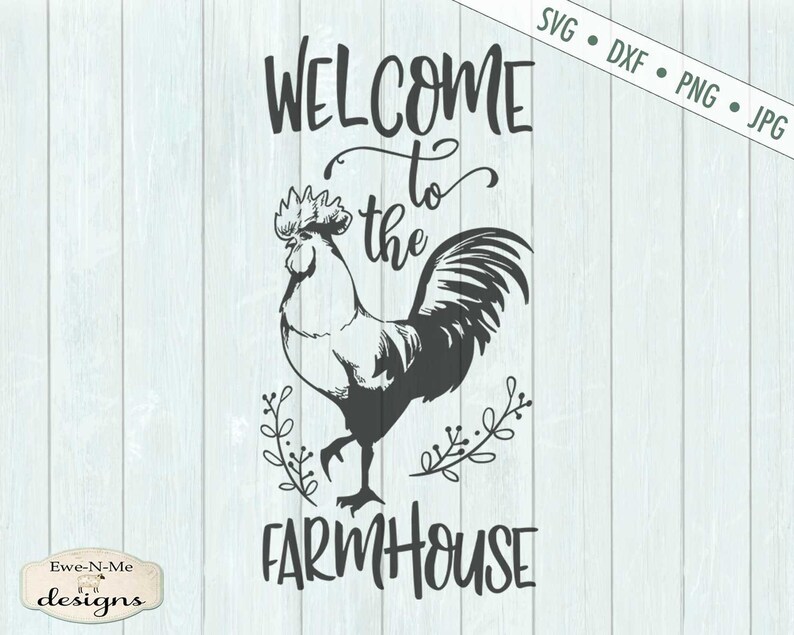Farmhouse SVG - Welcome Svg - Rooster Svg - Rustic Svg - Etsy Canada