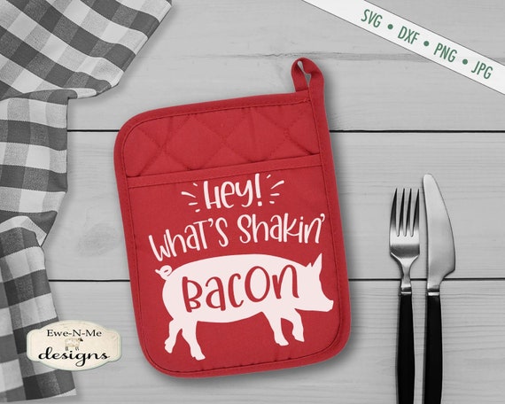 What's Shakin Bacon SVG Pig SVG Farmhouse SVG | Etsy
