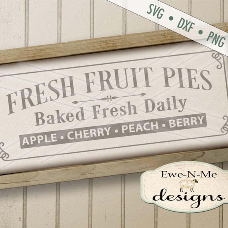 Fresh Baked Pies Sign - Etsy