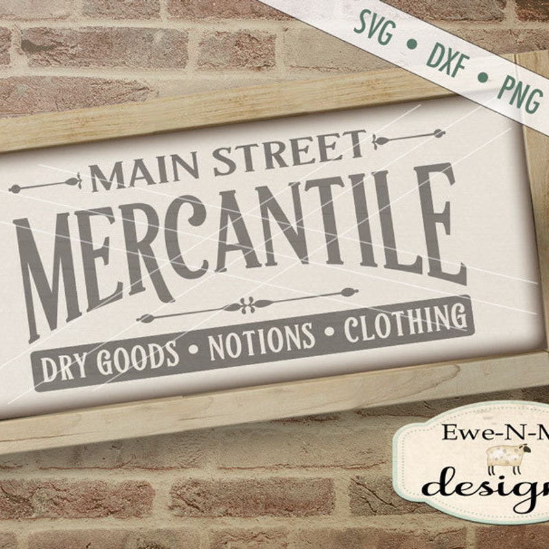 Mercantile Sign - Etsy
