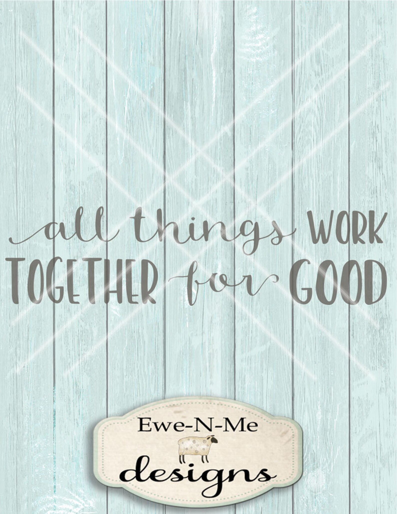 All Things Work Together For Good SVG All Things SVG | Etsy