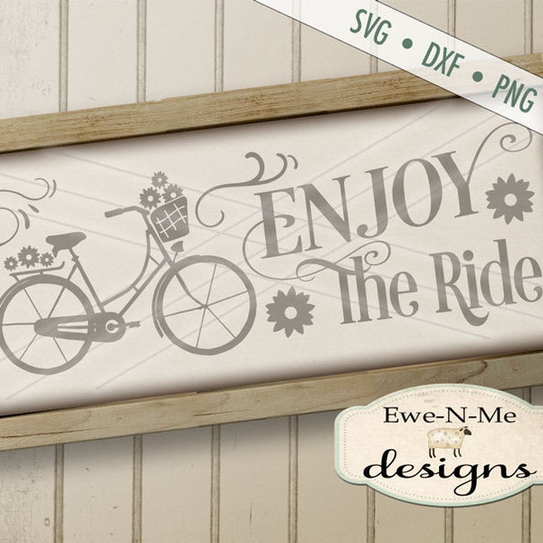 Enjoy the Ride Svg - Etsy