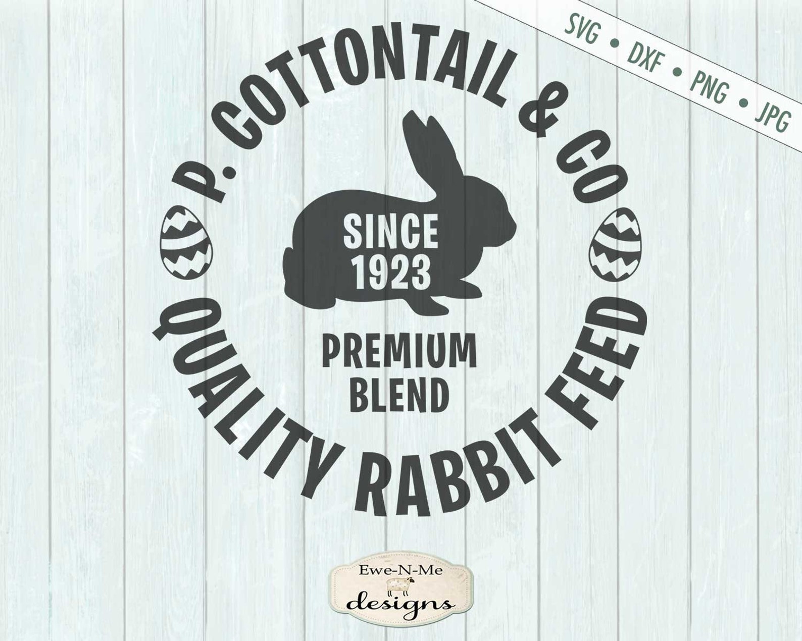 Easter SVG - Easter Bunny Svg - Peter Cottontail Svg - Cottontail Feed ...