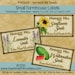 Primitive Seeds Farmhouse Label Printables Lavender Seeds, Sunflower ...