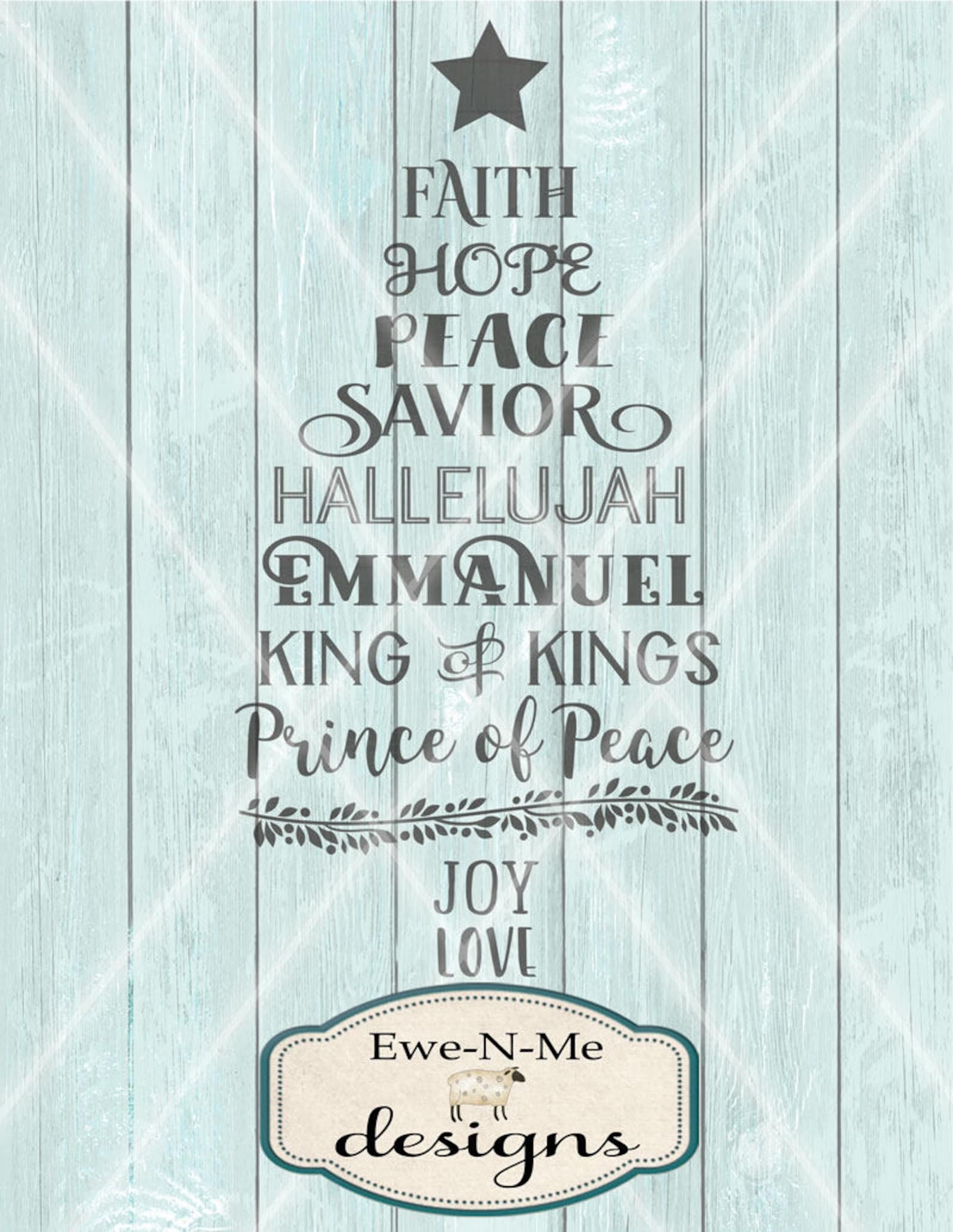 Christmas Tree Words SVG Christmas Words Svg Tree Shaped - Etsy