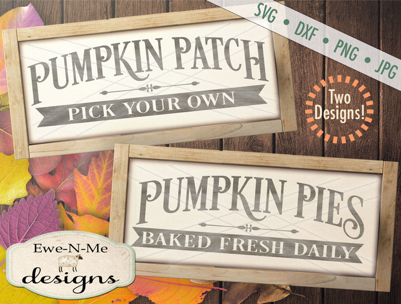 Pumpkin svg Pumpkin Patch Sign svg Pumpkin Pie Sign svg | Etsy