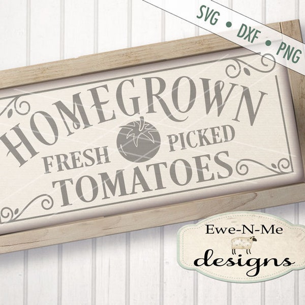 Homegrown Sign - Etsy