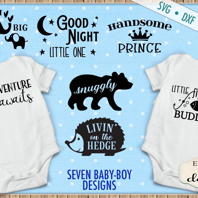 Baby Boy Svg - Etsy