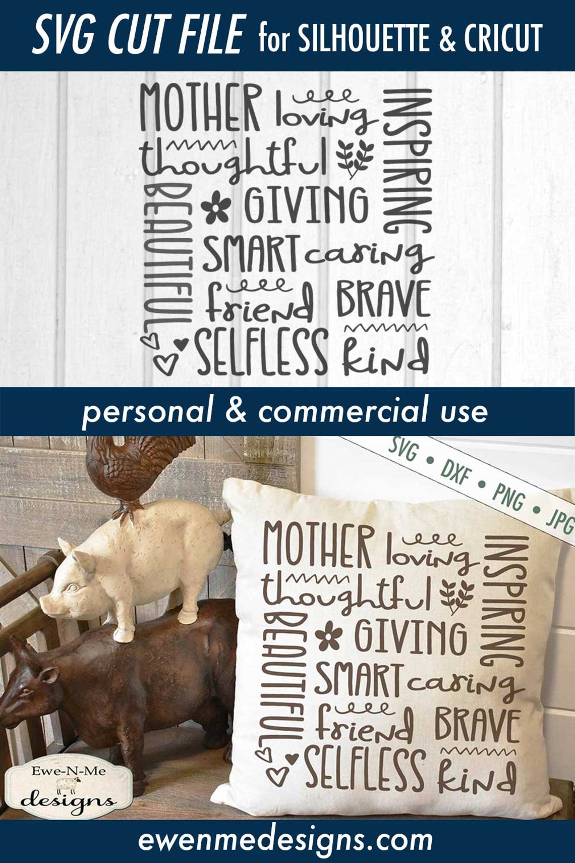 Mothers Day Subway SVG Mother SVG Thoughtful Giving Smart | Etsy