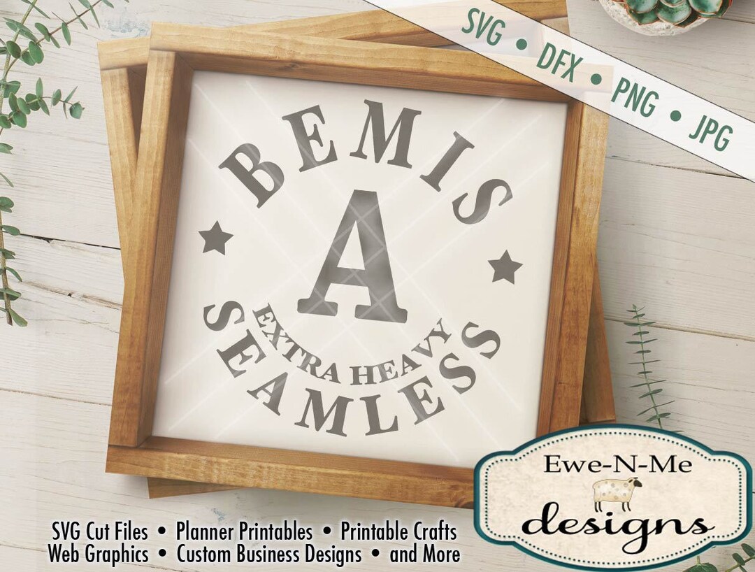 Bemis A Seamless Sewing Thread SVG Cut File - Digital Svg, Dxf, Png and ...