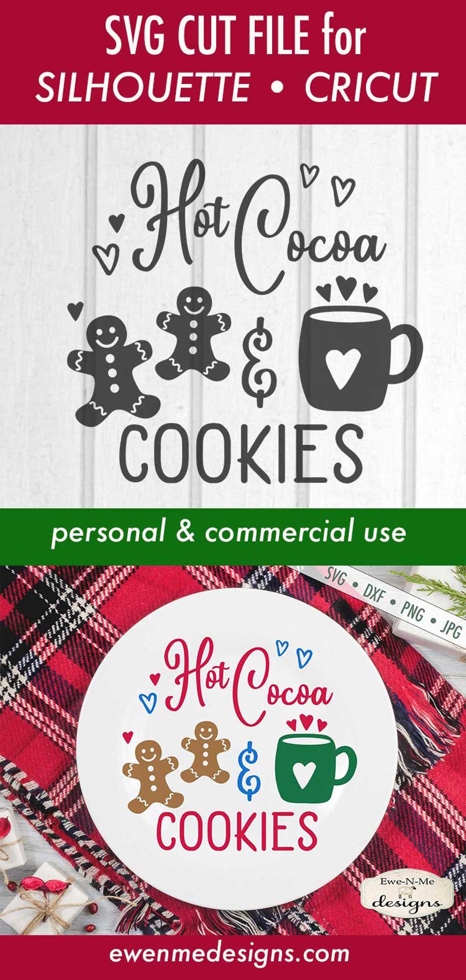 Hot Cocoa SVG Cookies Svg Christmas Cookies SVG Cookie - Etsy