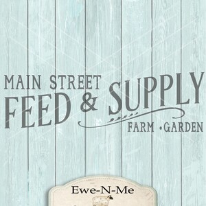 Feed Supply SVG - Farm Svg - Garden Svg - Rustic Feed Sign Svg ...
