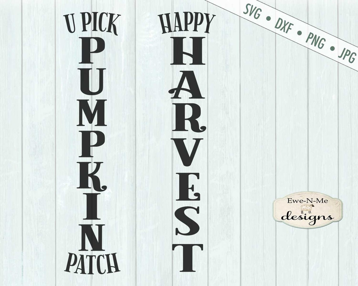 Fall Svg Pumpkin Patch Svg Harvest Svg Autumn Svg Bundle | Etsy