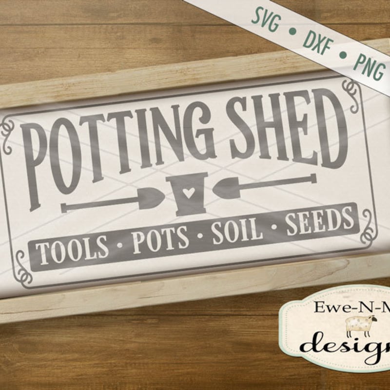 Potting Shed Sign - Etsy