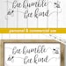 Bee Humble SVG - Bee Kind SVG - Humble Kind Svg - Bee Svg - Commercial ...