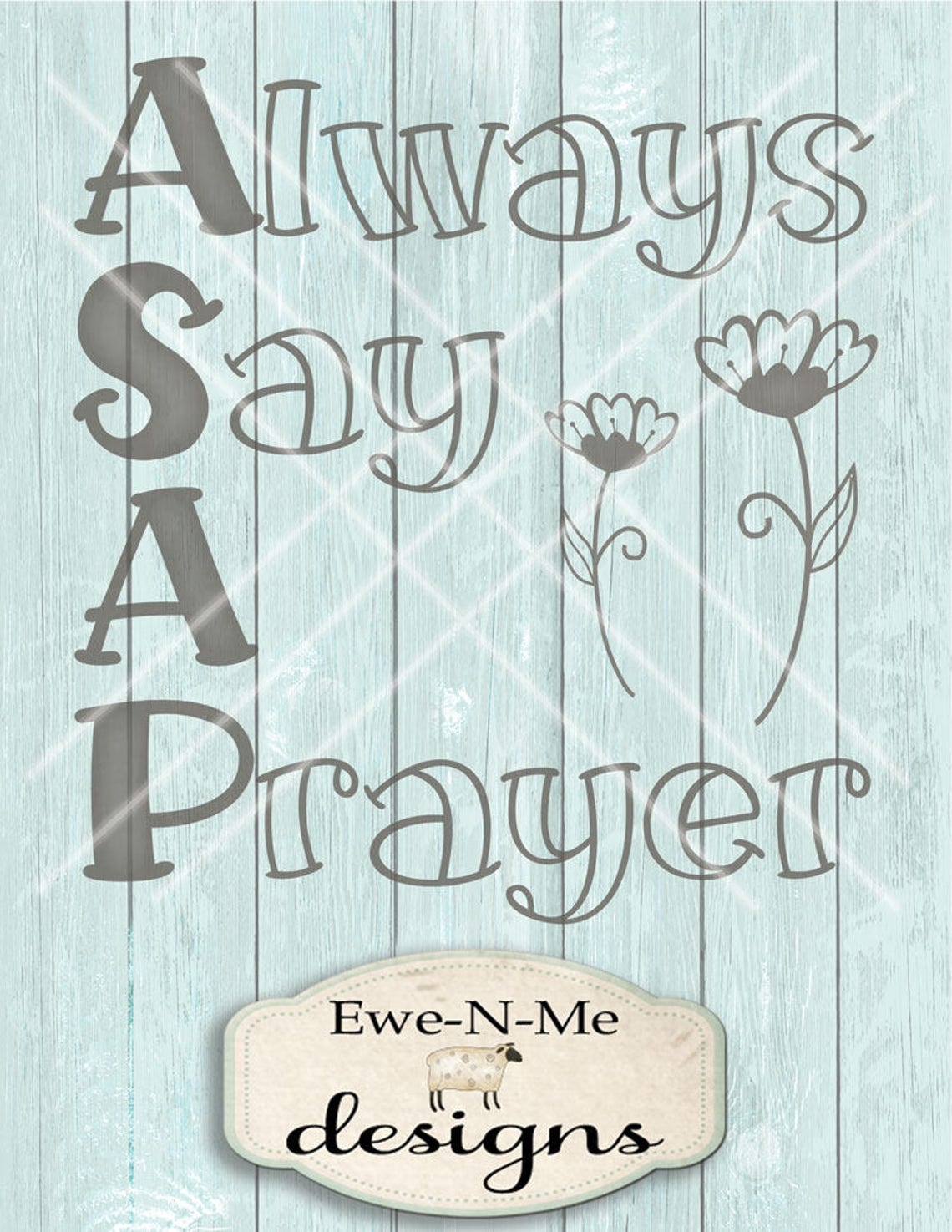 ASAP Always Say a Prayer SVG Prayer Svg ASAP Svg Pray - Etsy