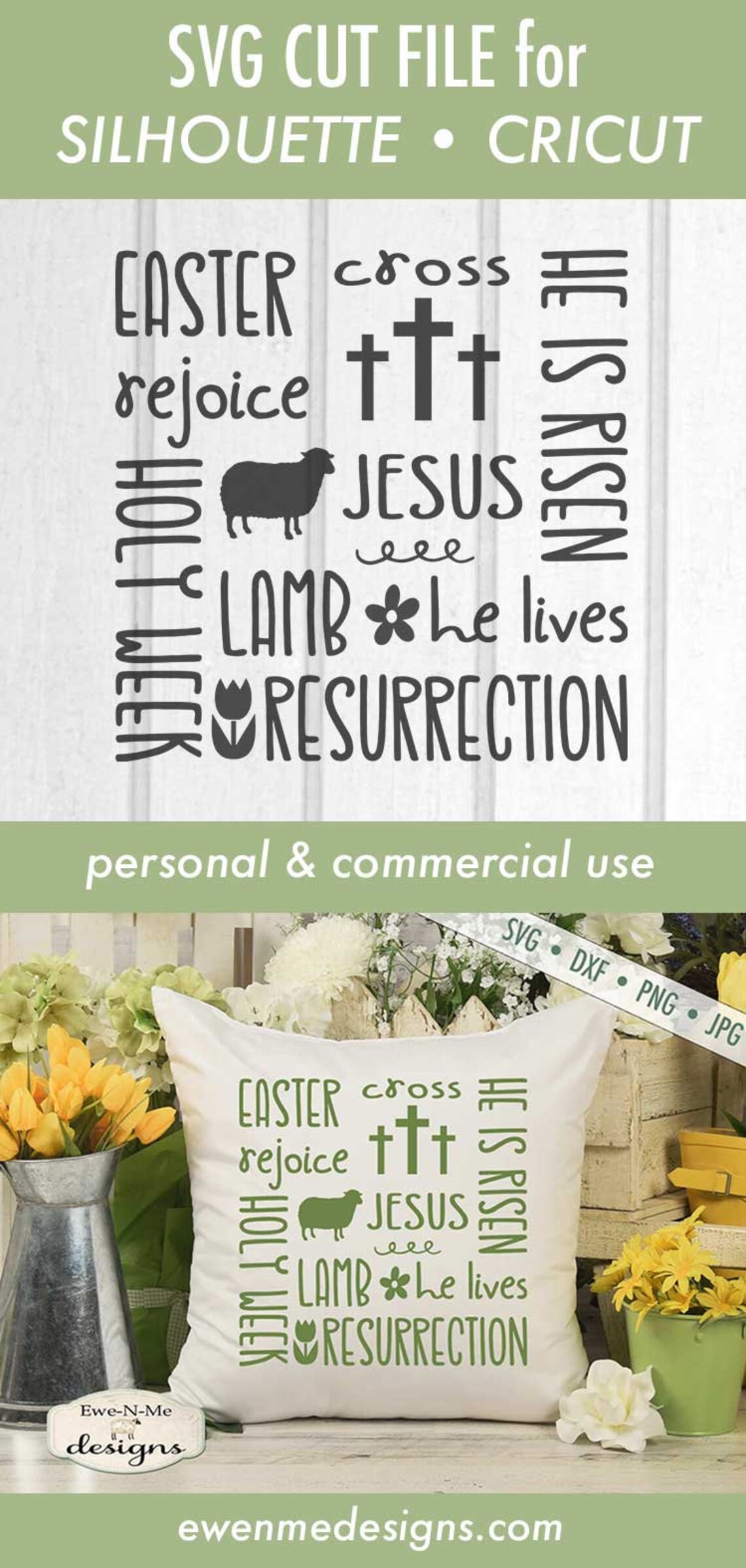 Easter SVG Jesus SVG Cross SVG Easter Subway Svg He is - Etsy