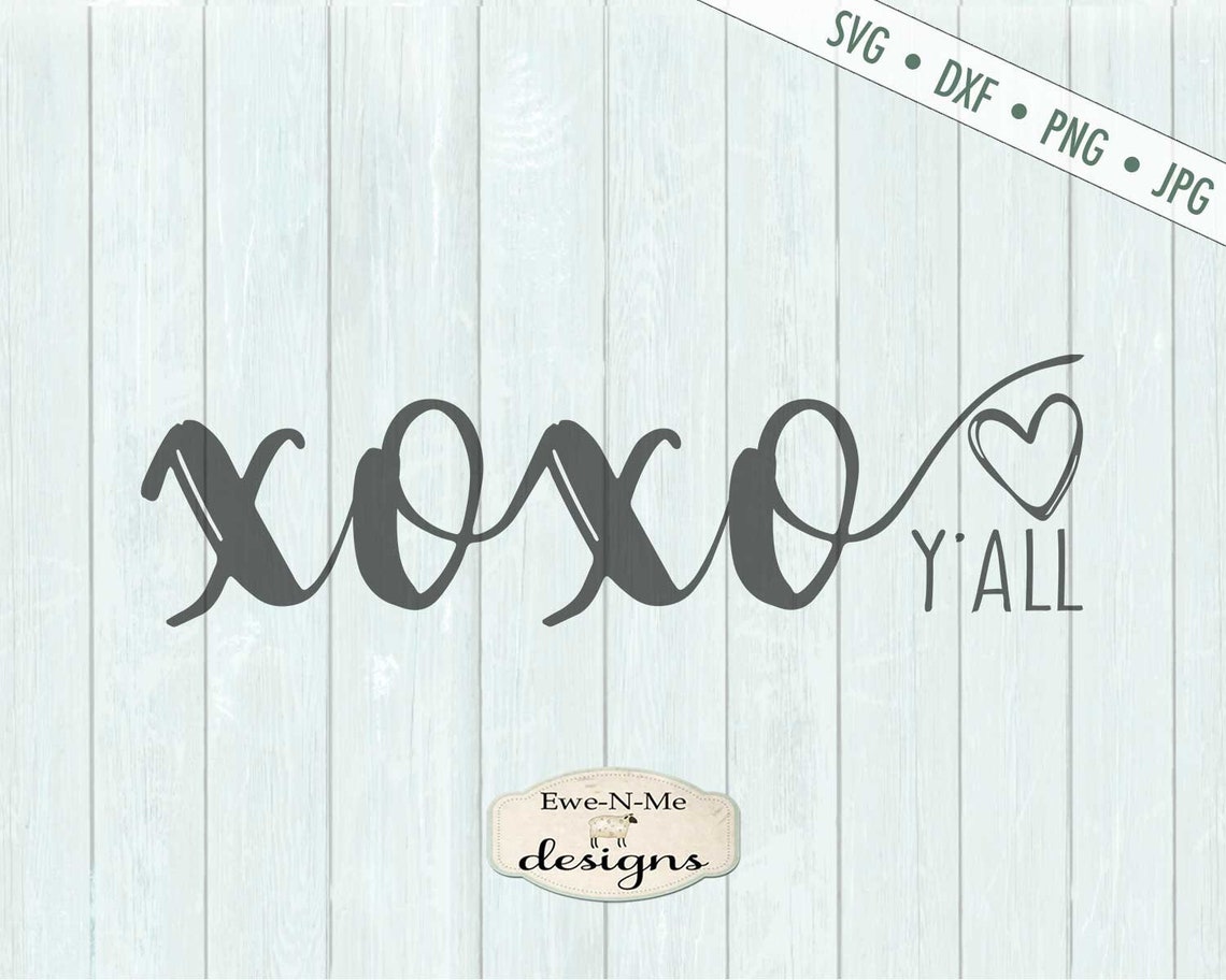 Valentine SVG X-O-X-O SVG Heart SVG Hugs Kisses Svg - Etsy